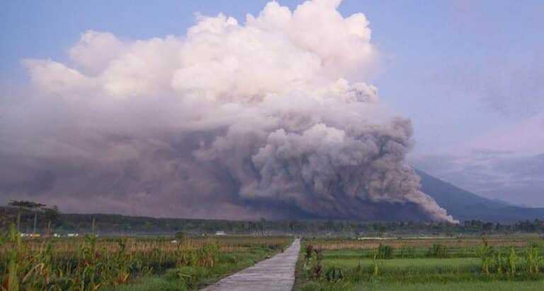 Mount Semeru Volcano
