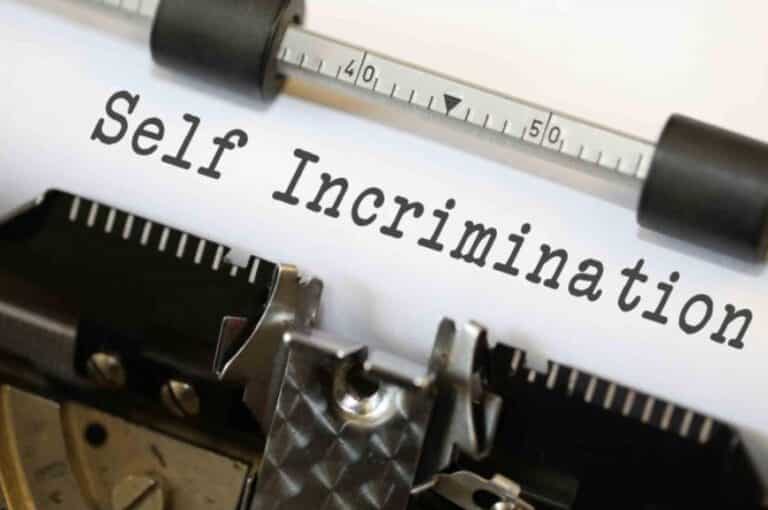 Right Against Self-Incrimination