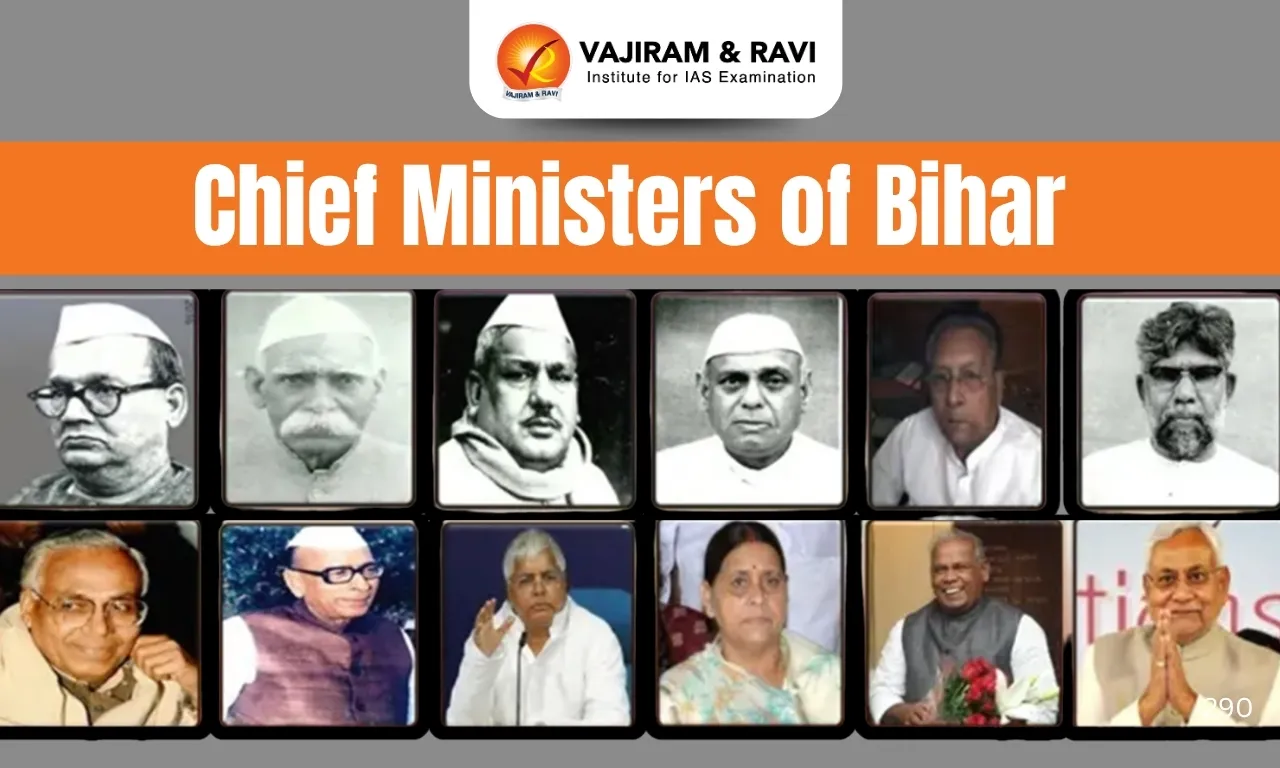 Chief Ministers of Bihar from 1947 to 2025, List, Tenure, Party