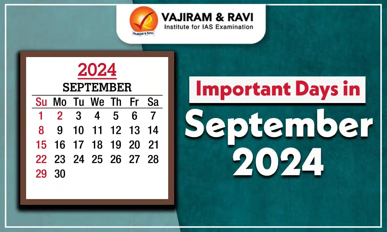 Important Days in September 2024