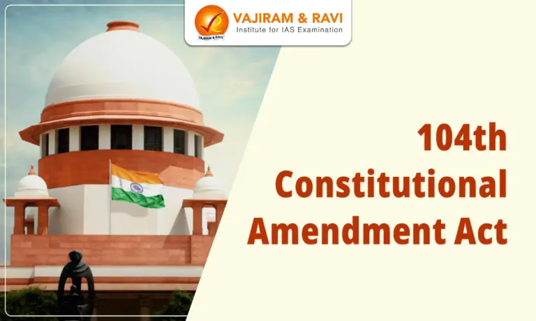 104th Constitutional Amendment Act, Features, Need, Impacts