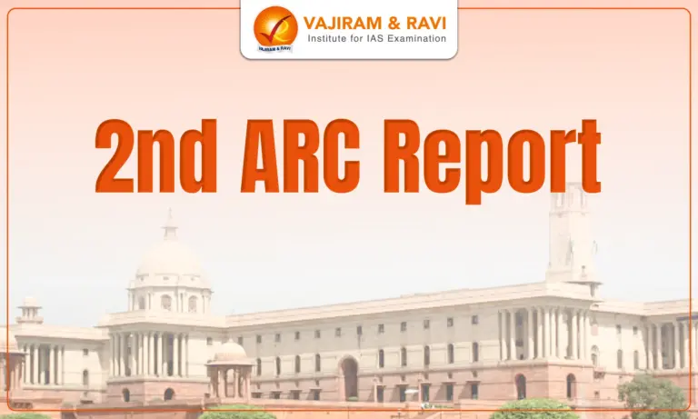 2nd ARC Report, Recommendations, Download Links, UPSC Notes