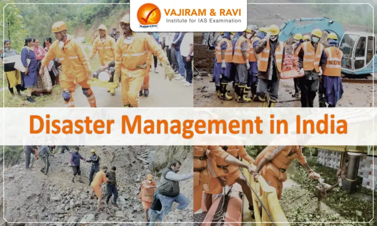 Disaster Management in India, Phases, Framework, Laws, Policies