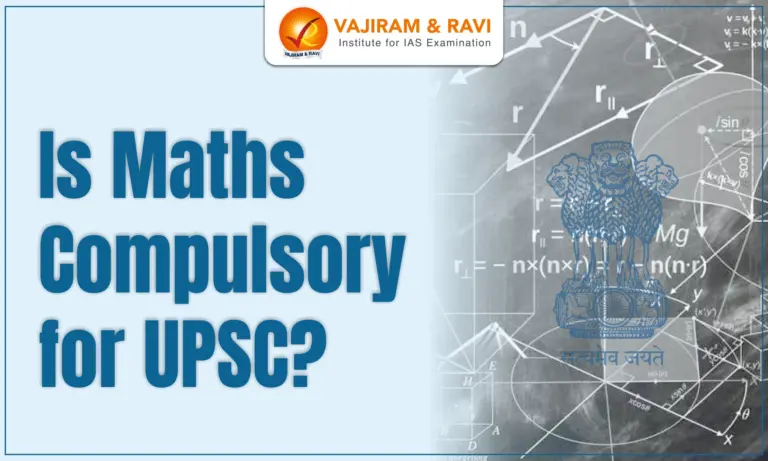 Is Maths Compulsory for UPSC?