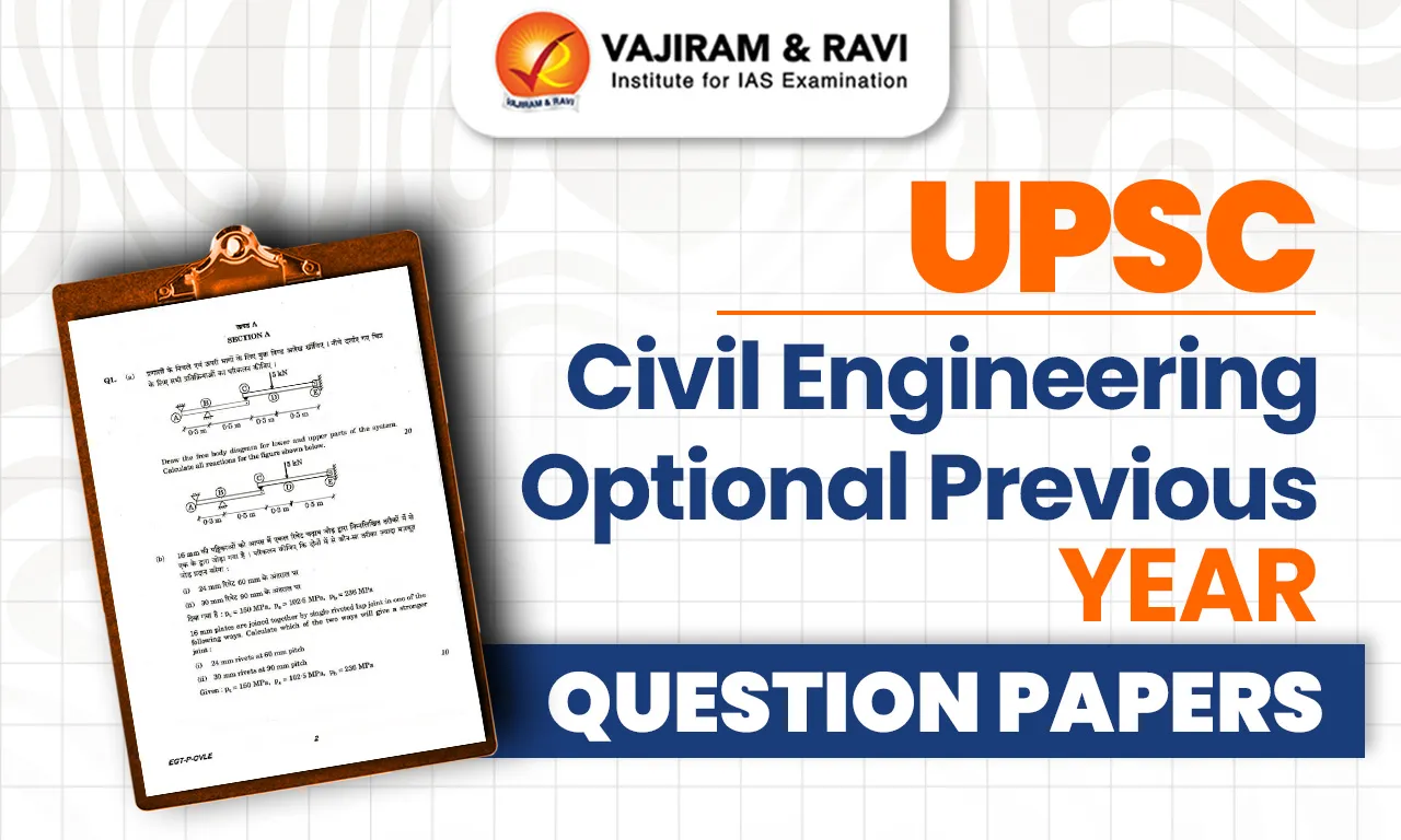 Upsc Civil Engineering Optional Previous Year Question Papers